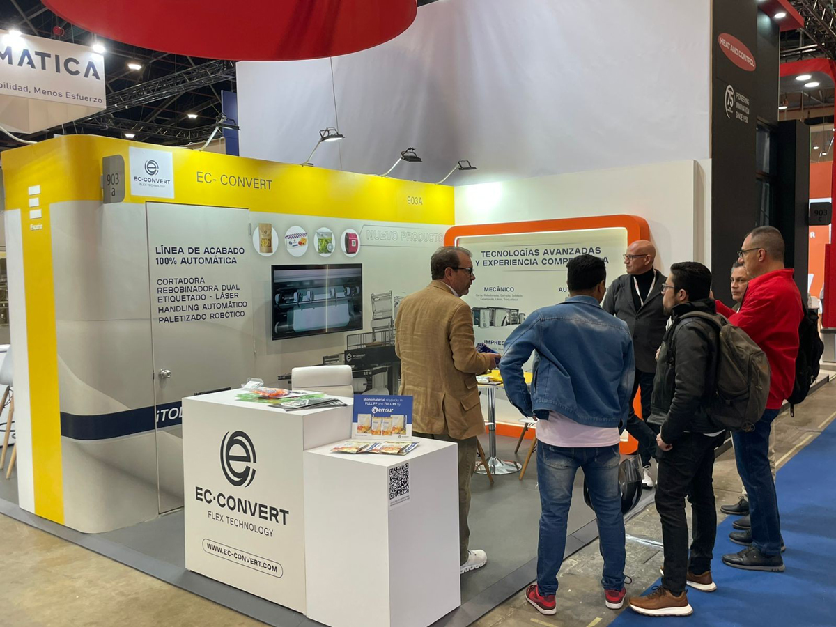 EC-CONVERT fortalece su presencia internacional tras una exitosa participación en Andina Pack ...