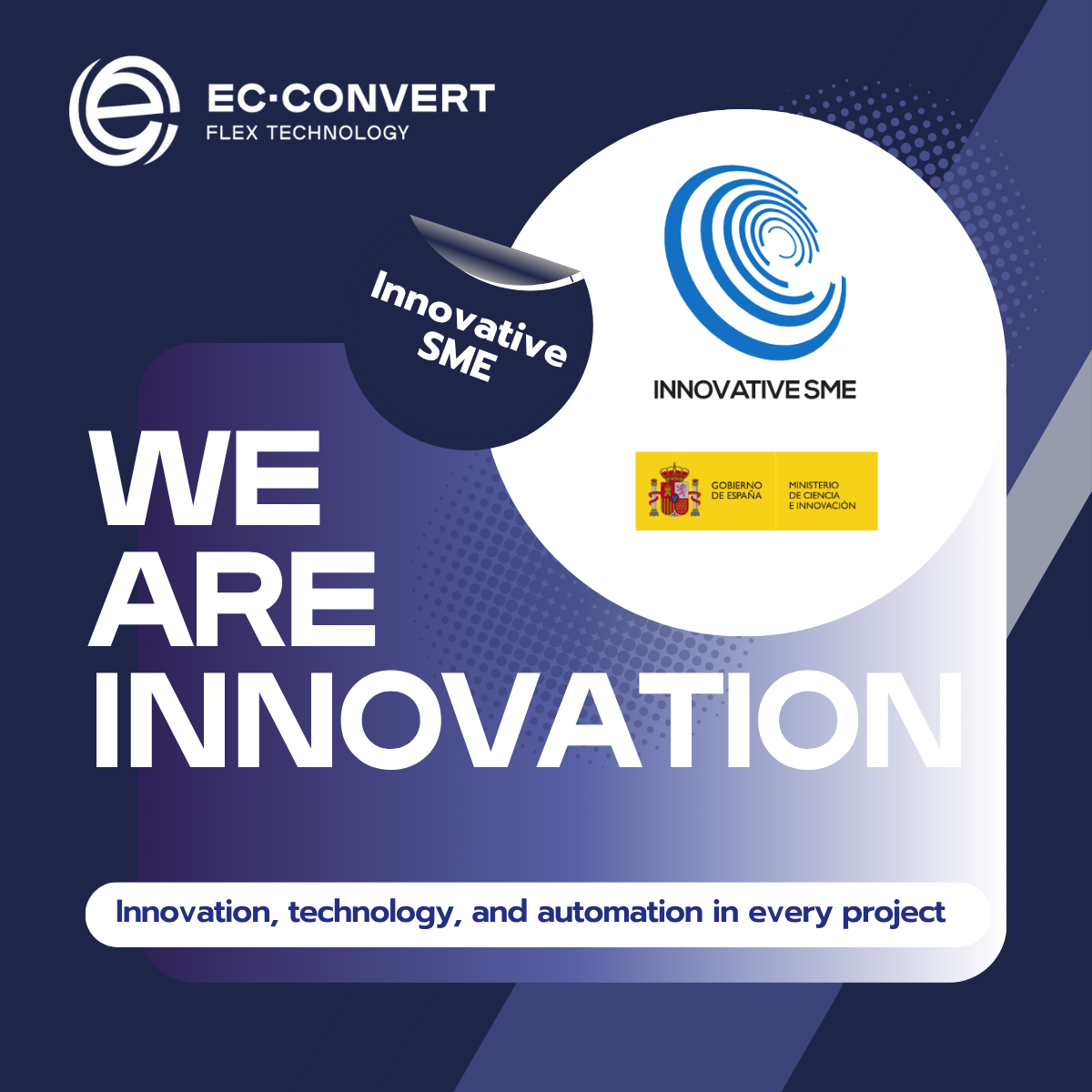 EC-CONVERT: innovación y desarrollo reconocidos con el sello PYME ...